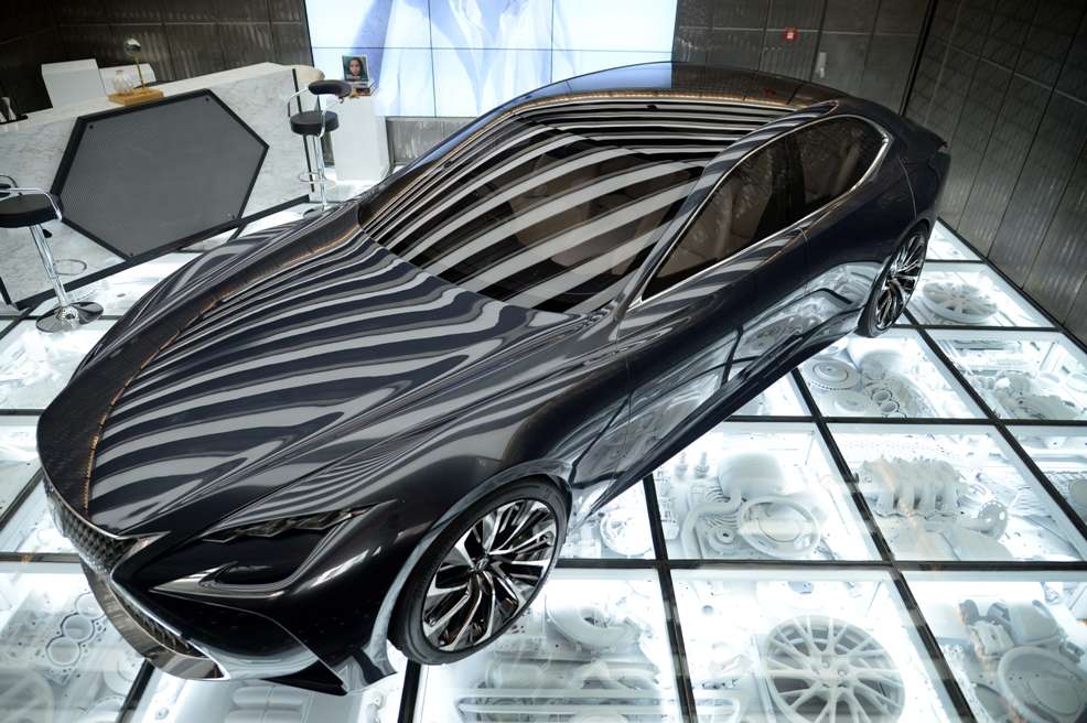 Fuel Cell LF-FC Concept Car Takes Center Stage at Intersect By Lexus’s ...