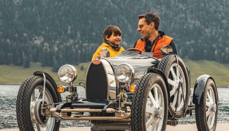 The Father and Son Creating Memories in Their Unique Bugatti Baby II